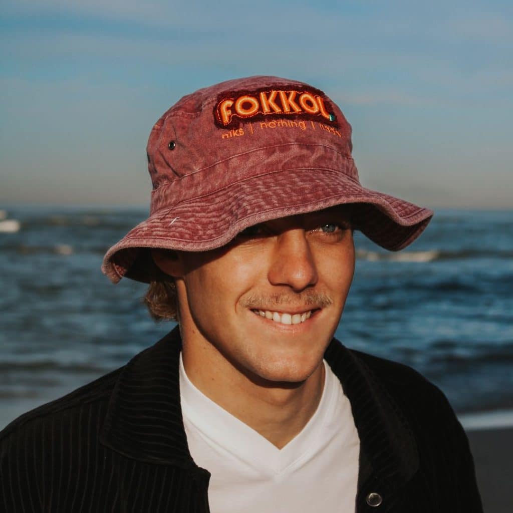 FLAPPIE CAP - MAROON - fOKKOL