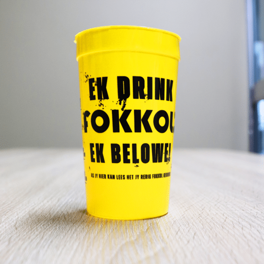Cups Brandewyn Grungy - Ek Drink fOKKOL - fOKKOL