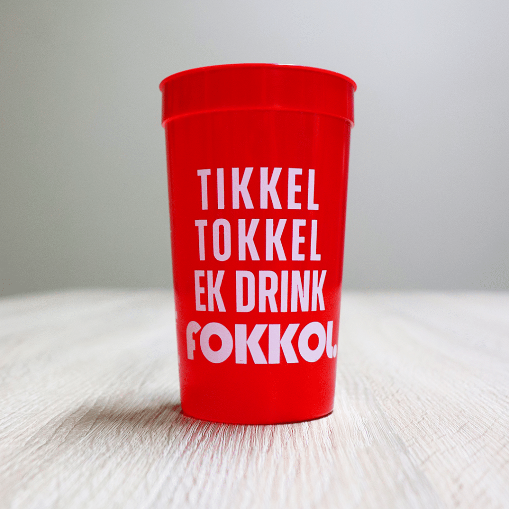 Cups Brandewyn Grungy - Tikkel Tokkel - fOKKOL